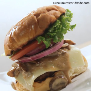 HOW TO: House Burger In-Flight Plating - Air Culinaire Worldwide